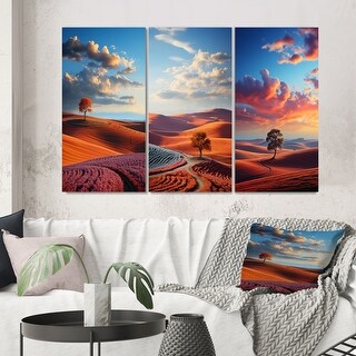 Designart "Landscape Colorful Horizons III" Landscape & Nature Wall Art ...