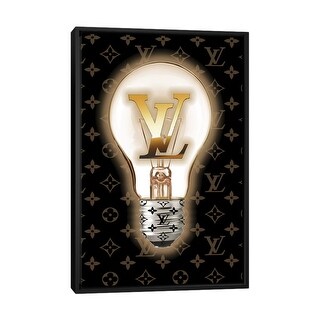 iCanvas "Louie Is A Good Idea" by Studio One Framed Canvas Print - Bed ...