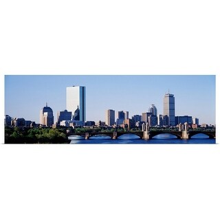 "Longfellow Bridge Boston MA" Poster Print - Multi - Bed Bath & Beyond ...