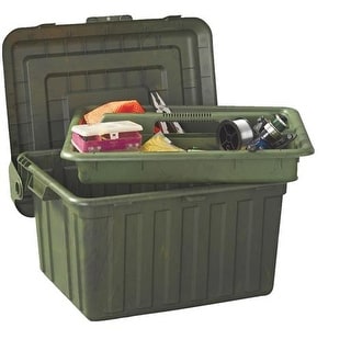 Homz Products/Storage Camo Tote Locker W/Tray 0441CMOG.02 Unit: EACH ...