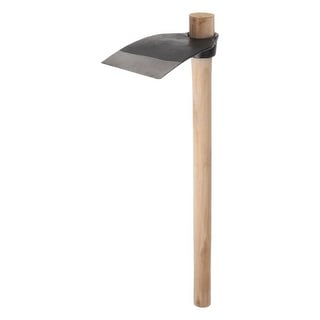 Single Head Garden Hoe Rake 16" Garden Hoe with Wooden Handle - Black ...