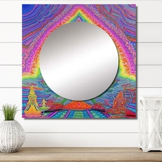 Designart "Buddhist Monk Mindfulness Meditation II" Meditation Wall ...