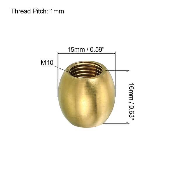 5pcs M10 Lamp Finial Ball Cap Knob Lamp Shade Harp Top Screw Lamps ...