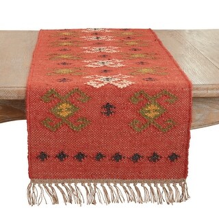 Rustic Charm Kilim Table Runner - 16"x72" - Bed Bath & Beyond - 40933345