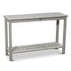 DTY Outdoor Living Longs Peak Eucalyptus Console Table - Bed Bath & Beyond - 36251342
