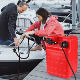 6 Gallon Portable Boat Fuel Tank With Handle - Bed Bath & Beyond - 40825996