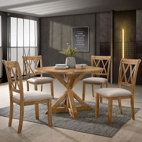 Taupe & Black Wood Dining, Kitchen and Bar Furniture - Overstock