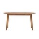 Mid-Century Damsel Extension Dining Table with Removable Leaf for ...
