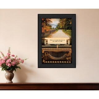 HomeRoots Read Know Learn Grow 1 Black Framed Print Wall Art - Bed Bath ...