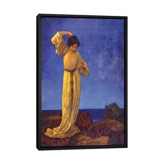 iCanvas "Griselda" by Maxfield Parrish Framed Canvas Print - Bed Bath ...
