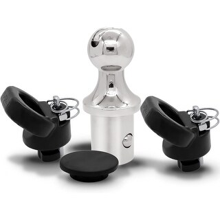 60618 Gooseneck Hitch Kit, with 2 Gooseneck Safety Chain Anchors - Bed ...