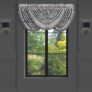J. Queen New York Woodhaven Window Waterfall Valance. - Bed Bath ...