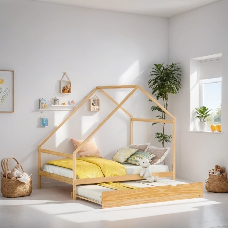 Solid wood kids furniture store