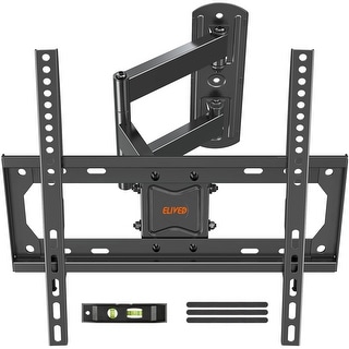 Full Motion TV Wall Mount for Most 26-55 Inch Flat Curved TVs Up to 77 ...