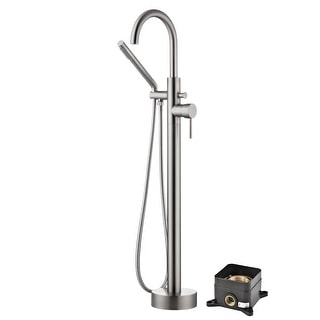 SUMERAIN Freestanding Tub Faucet Floor Mounted Tub Filler, Modular ...