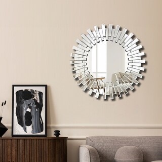 CAPELLA Round Sunburst Wall Mirror - Bed Bath & Beyond - 39292316