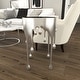 Aluminum Metal Accent, Console, and Coffee Table Collection with Drip ...
