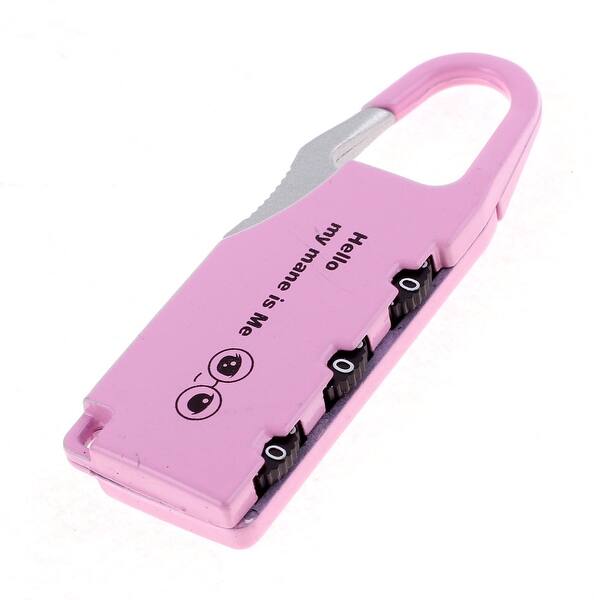 Luggage Bag Metal Mini Pulley Design Resettable Combination Coded Lock ...
