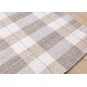 Beige Plaid Farmhouse Recycled Area Rug - Bed Bath & Beyond - 38053608
