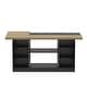 Modern Kitchen Island - Storage Cabinet, Large Countertop, Prep Station ...