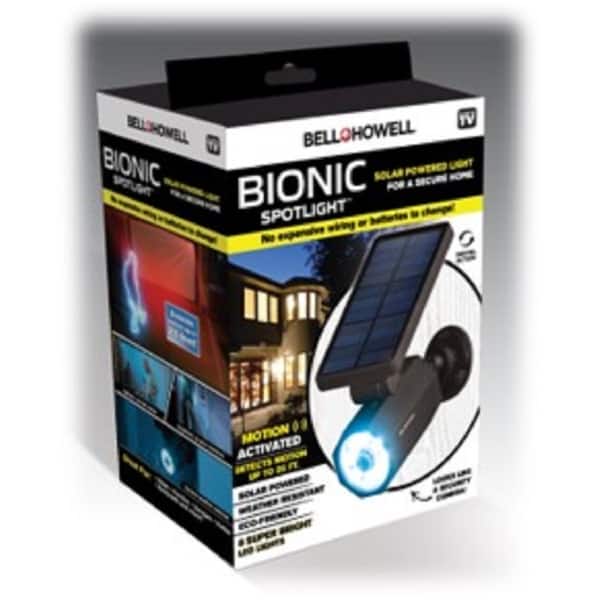 Bell + Howell Bionic Spotlight Original LED Solar Outdoor Motion Sensor ...