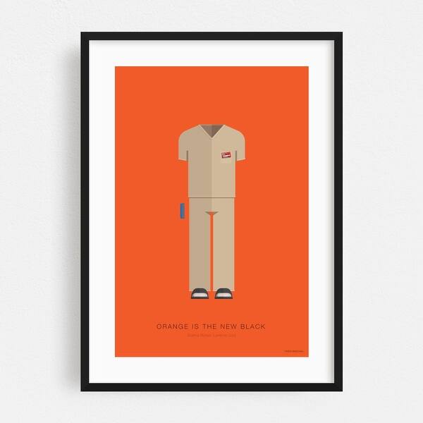 Orange is The New Black Sophie Burset Digital Art Print/Poster - Bed ...