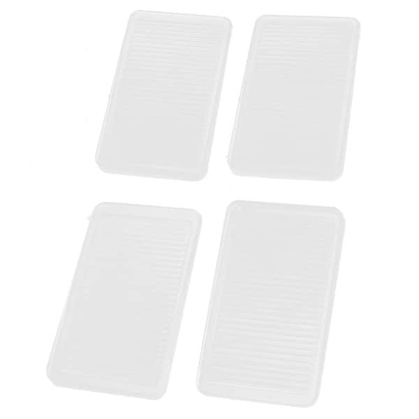 4pcs Soft Rubber Anti Skid Slip Pad for Furniture Table Chair - Clear ...