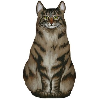 Tabby Cat Wistful Whiskers Doorstop - Maine Coon - Bed Bath & Beyond ...