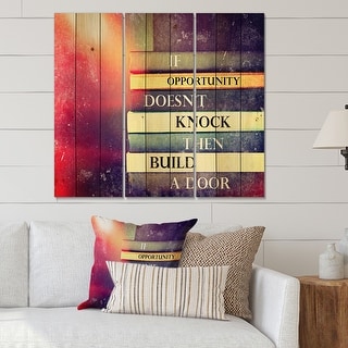 opportunity knocks panel