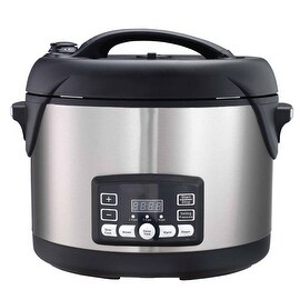 Big Boss 1300-Watt Stainless Steel Oval Pressure Cooker, 8.5-Quart ...