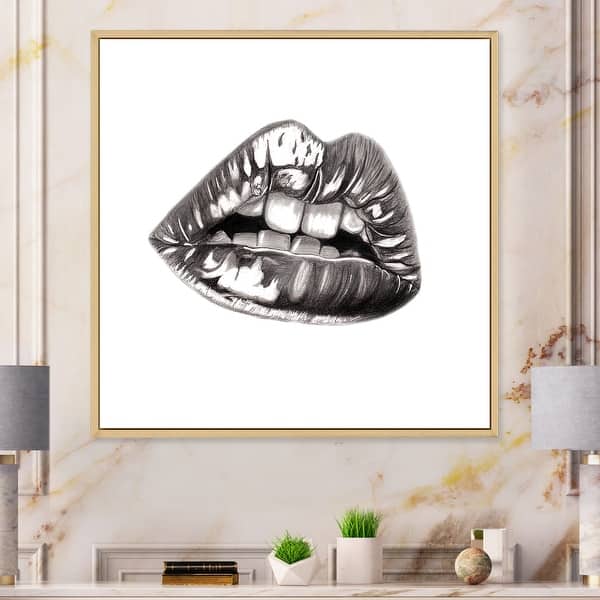 lips canvas