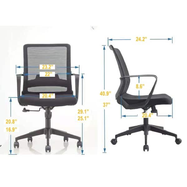 Alpha Office Chair, Fabric Seat, Fixed Armrest, Class Three Gaslift ...