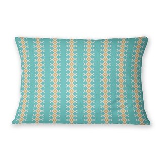 LAGUNA TURQUOISE Outdoor Lumbar Pillow By Kavka Designs - Bed Bath ...