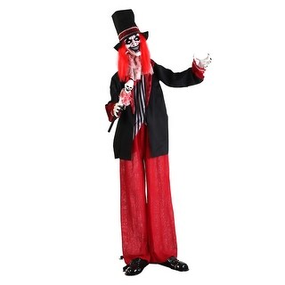 Haunted Hill Farm Grimaldi the Animatronic Shaking, Talking Clown with ...