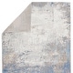 Ridley Abstract Gray/ Blue Area Rug - Bed Bath & Beyond - 33931553