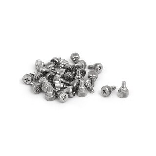 30Pcs M3.5x6mm Male Thread Metal Computer Desktop PC Case Thumb Screws ...