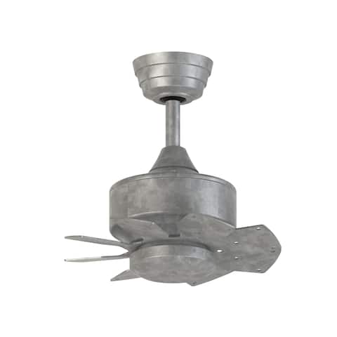 Spitfire Indoor/Outdoor Ceiling Fan Motor Only - Galvanized - Overstock ...