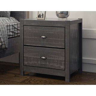 Solid Wood Night Stand,Desk with Drawers for Living Room, Bedroom - Bed ...