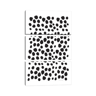 iCanvas "Dots" by And Here We Are 3-Piece Canvas Wall Art Set - Bed ...