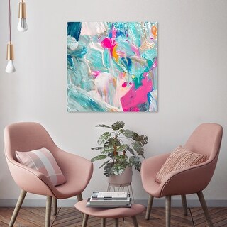 Oliver Gal 'Bittersweet' Abstract Wall Art Canvas Print Textures - Blue ...