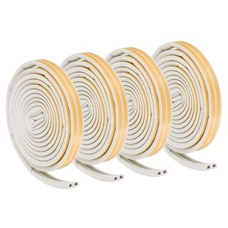 Weather Stripping Door Seal, EPDM Foam Rubber Self Adhesive D Shape ...