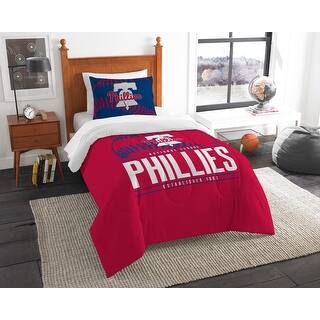 MLB 86201 Phillies Grandslam Twin Comforter Set - Bed Bath & Beyond ...