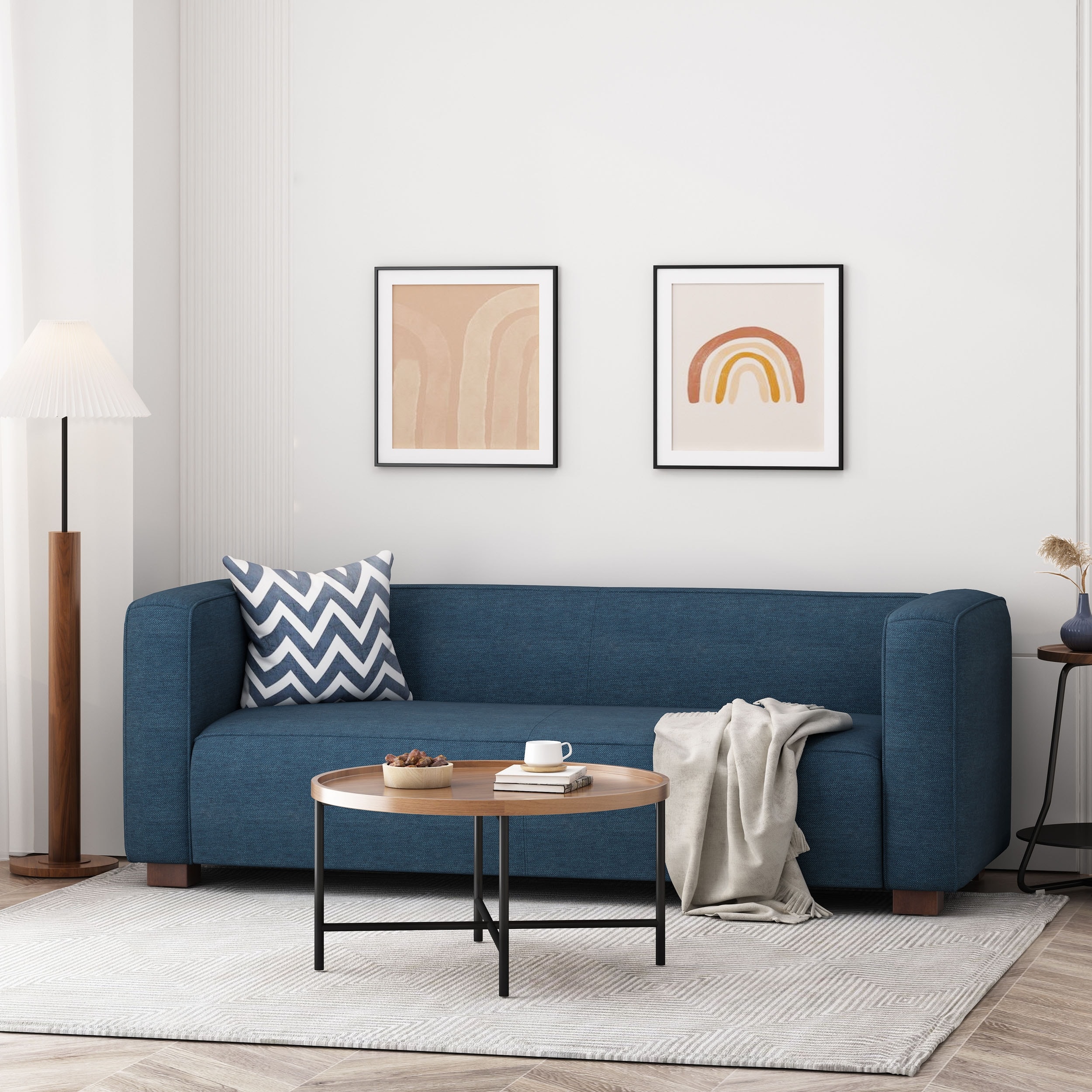 Langseth Fabric Upholstered Loveseat by Christopher Knight Home On Sale Bed Bath Beyond 35325419