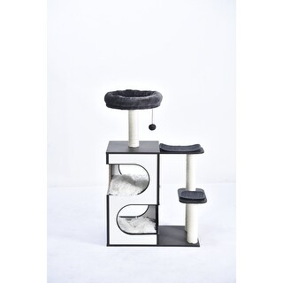 Cat Craft Plush 5 Level Dual Cat Condo Cat Tree - Bed Bath & Beyond ...