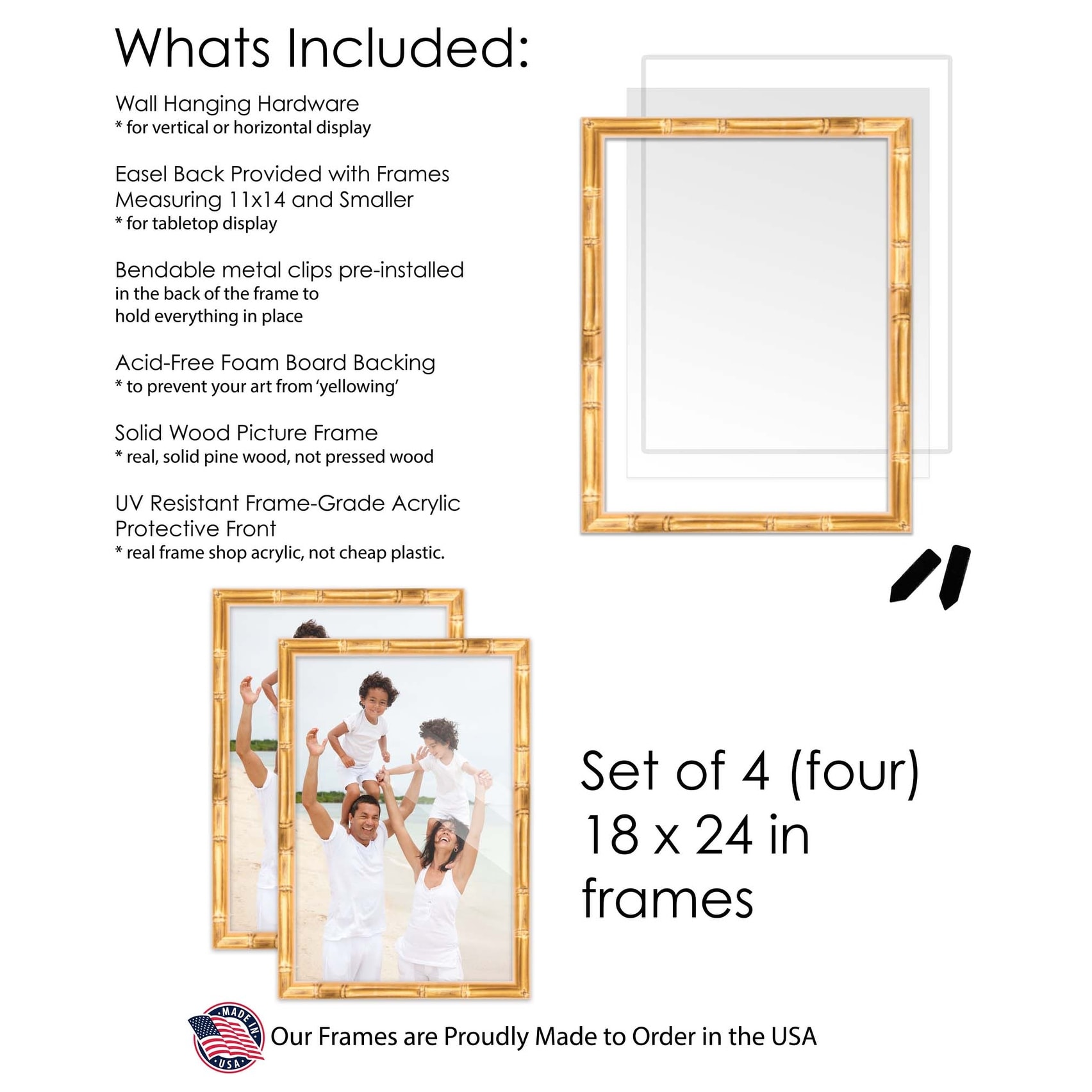 Real Bamboo Frame