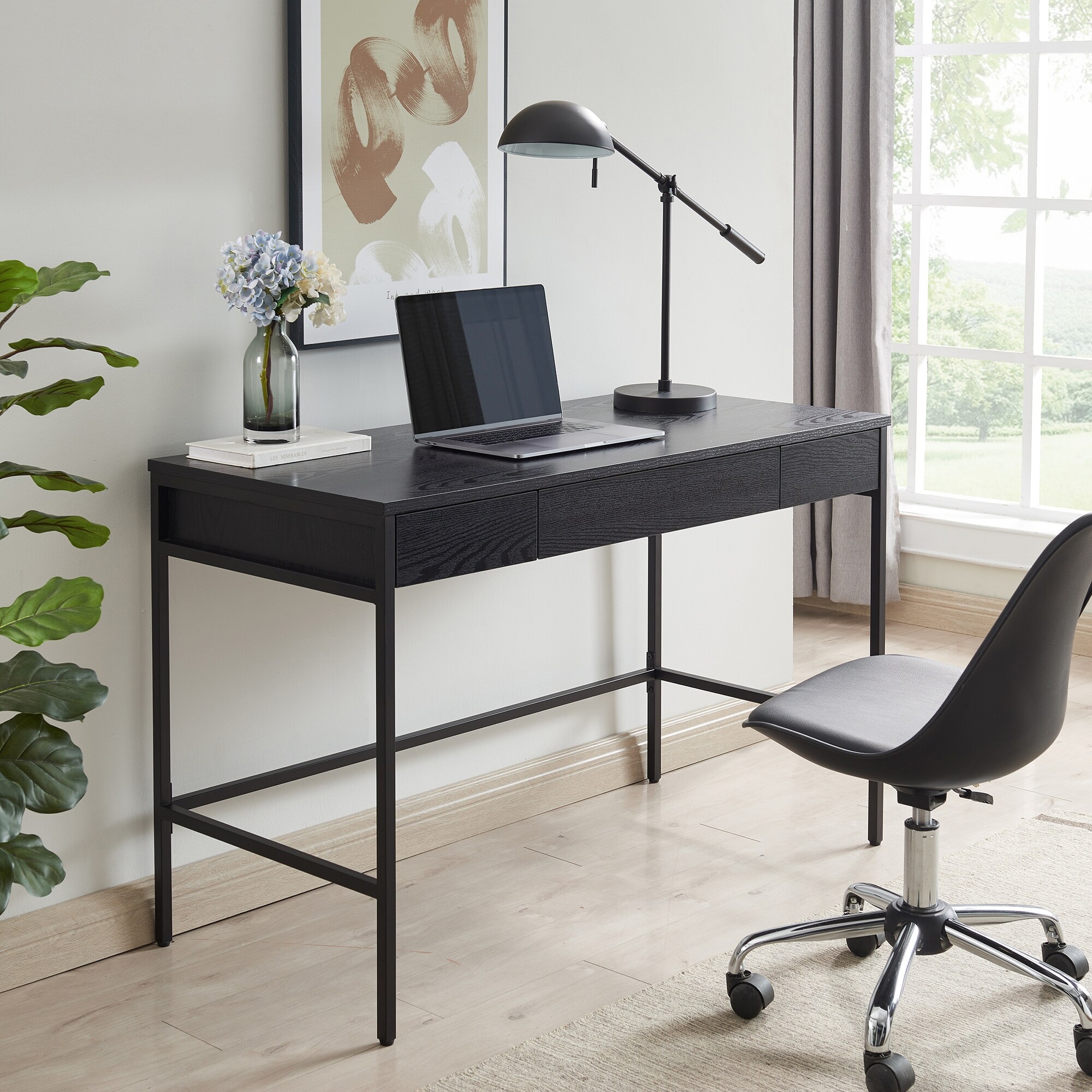 Evans 48 Wide Rectangular Writing Desk