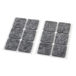 Desk Felt Rectangle Anti Scratch Feet Pad Cover Protector Gray 30mm x ...