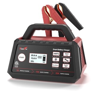 Car Battery Charger, 12V Fully Automatic Smart Battery Maintainer with ...