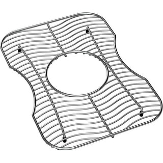Elkay 10-1/8" L x 14-1/4" W Stainless Steel Basin Rack - Stainless ...