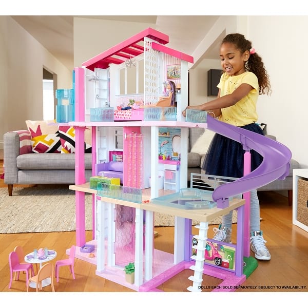 barbie house with elevator